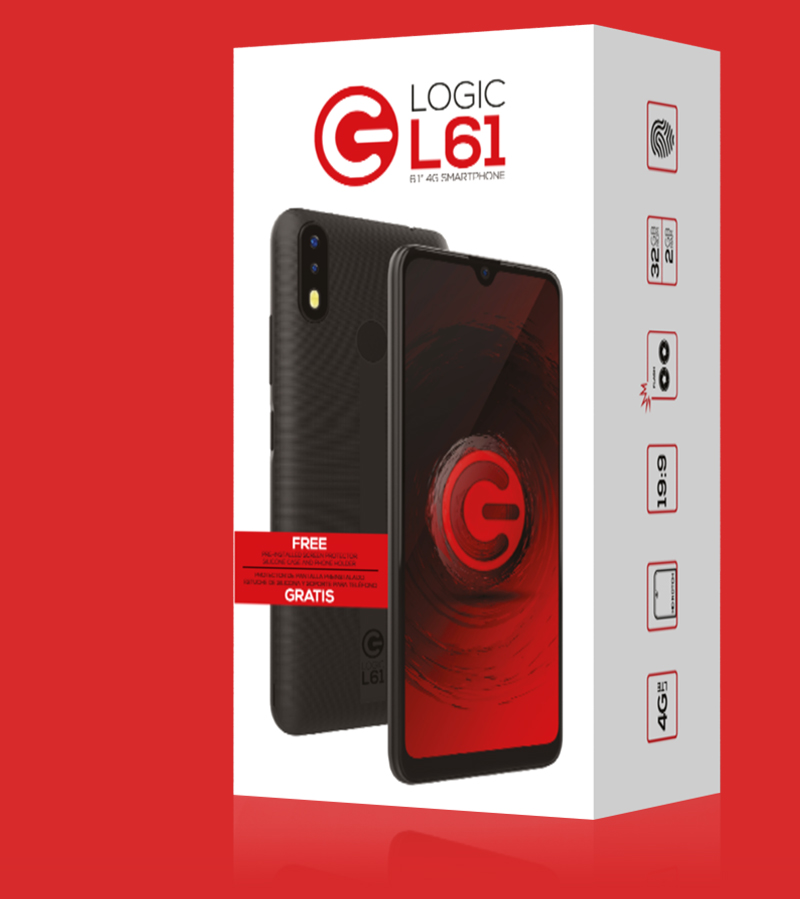 LOGIC | L61 SMARTPHONE 4G DE 6.1” CON SENSOR DE HUELLA