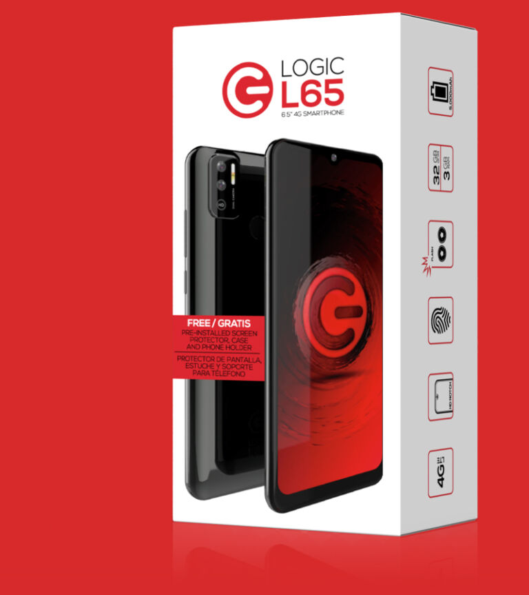 LOGIC | L65 SMARTPHONE 4G DE 6.5” CON PANTALLA NOTCH HD+