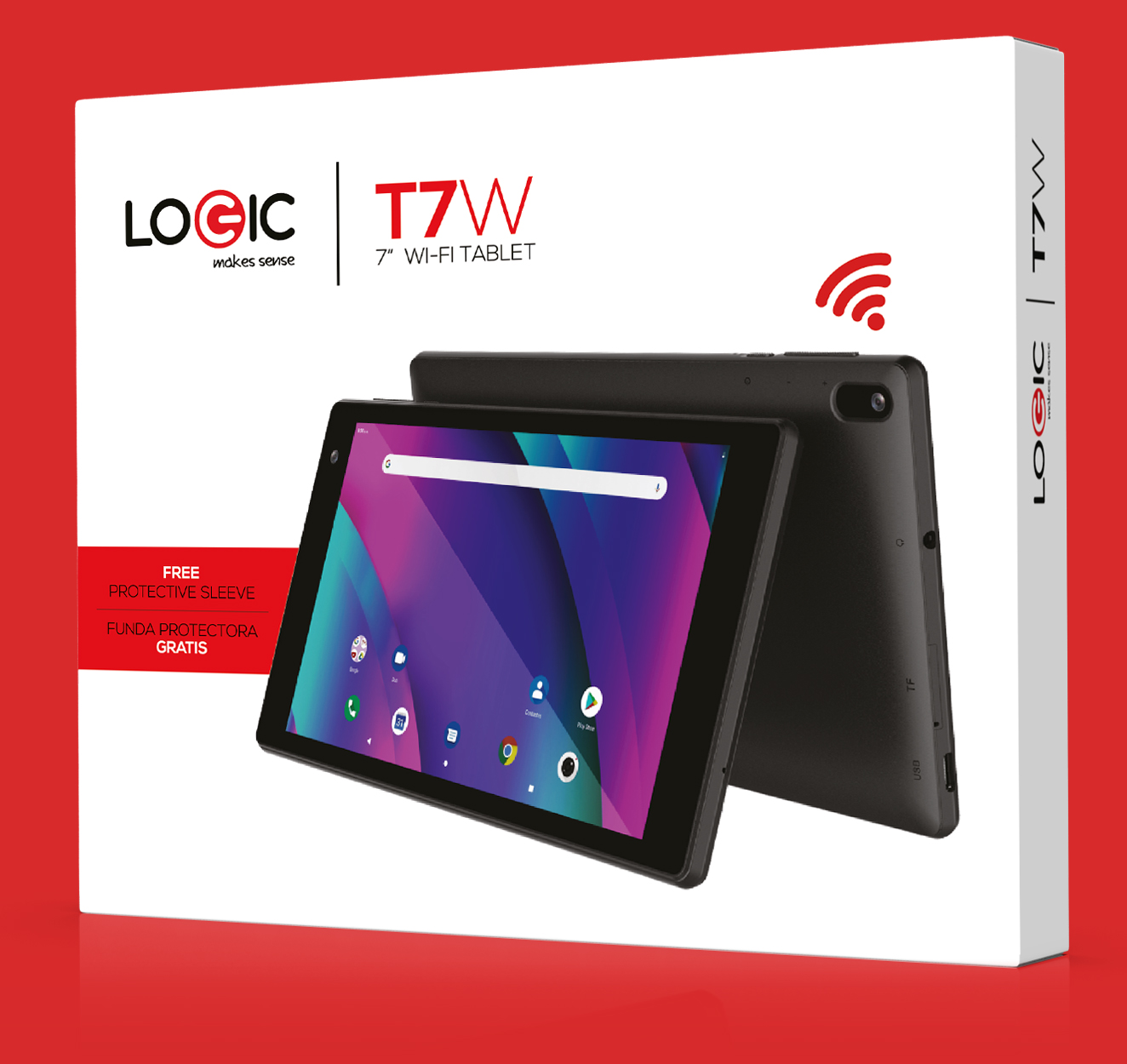 LOGICMOBILITY | T7W TABLETA Wi-Fi DE 7” CON DOBLE CÁMARA
