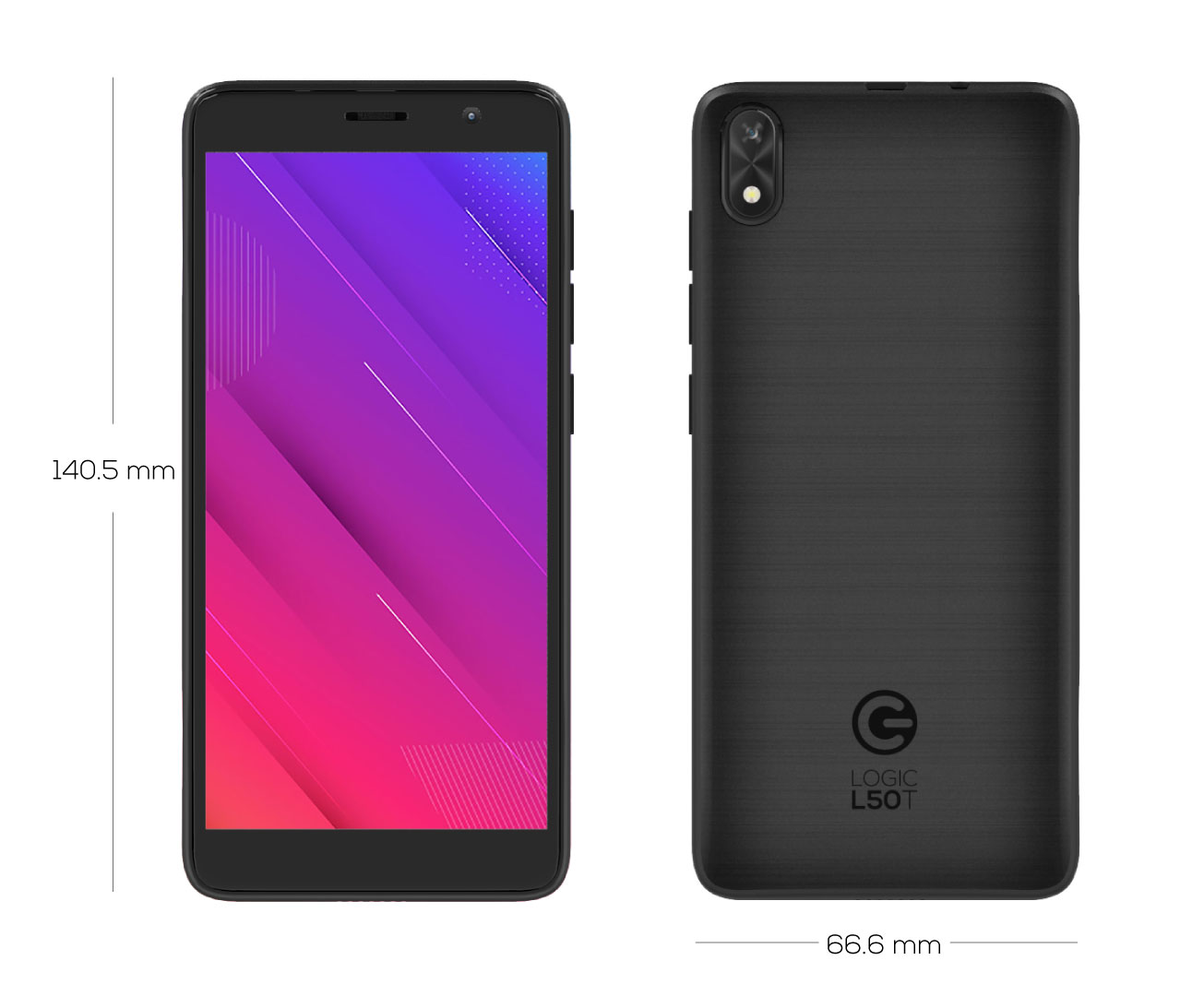 LOGIC | L50T SMARTPHONE 4G DE 5” CON MODERNO FORMATO 18:9