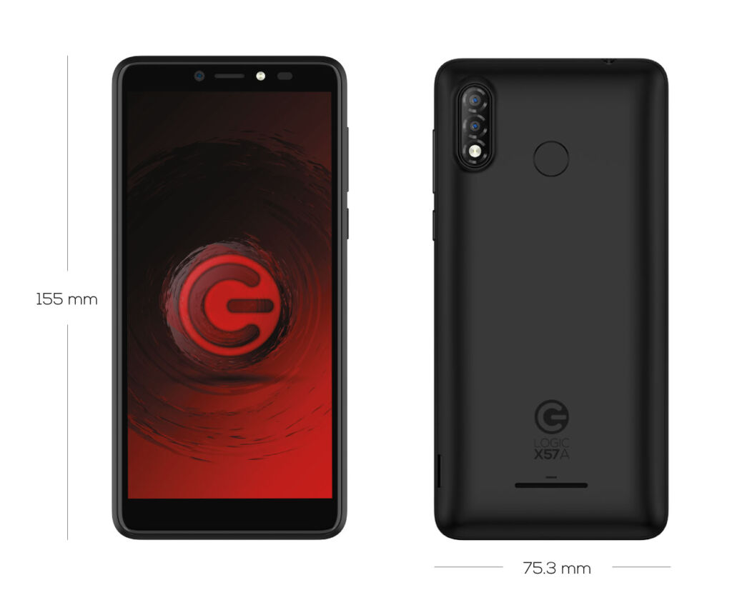 LOGIC | X57A SMARTPHONE 3G DE 5.5” CON SENSOR DE HUELLA