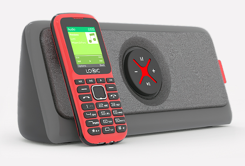 LOGIC | A8 TELÉFONO BÁSCO 2G DE 1.77 PULGADAS CON CÁMARA VGA