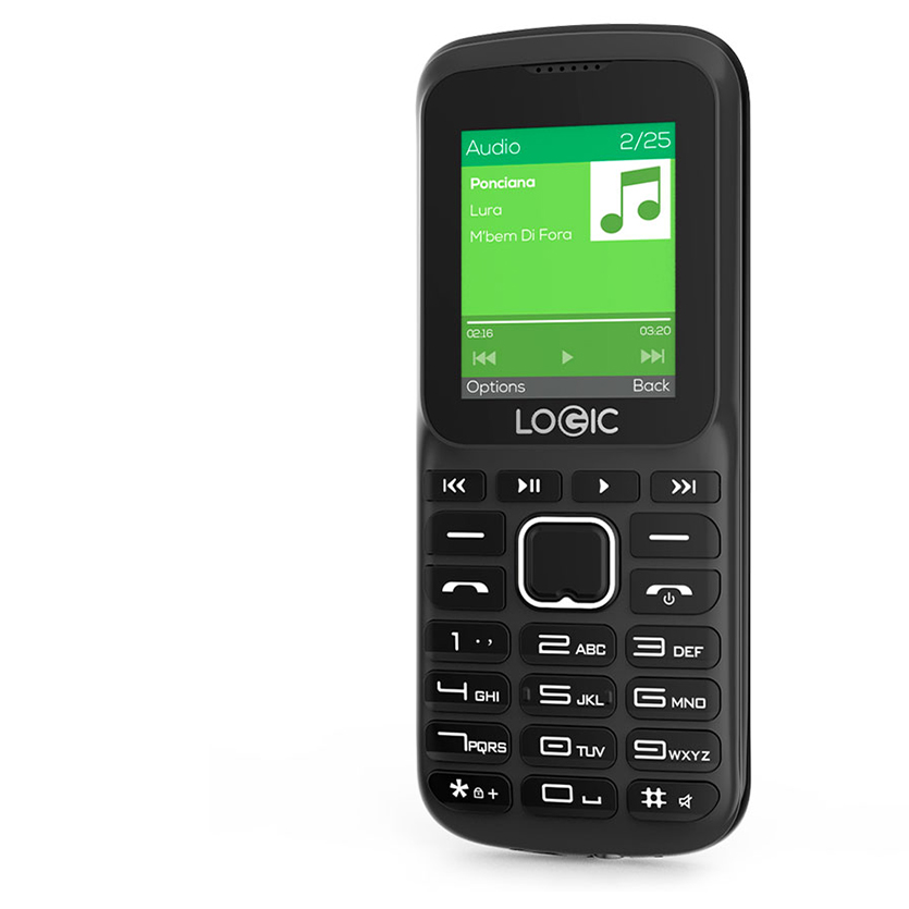 LOGIC | A8 TELÉFONO BÁSCO 2G DE 1.77 PULGADAS CON CÁMARA VGA