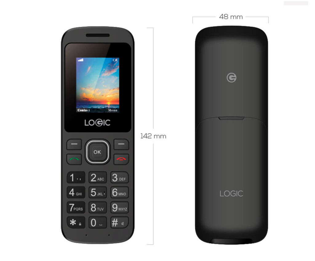 LOGICMOBILITY | FIXO100 TELÉFONO FIJO 2G CON RADIO FM