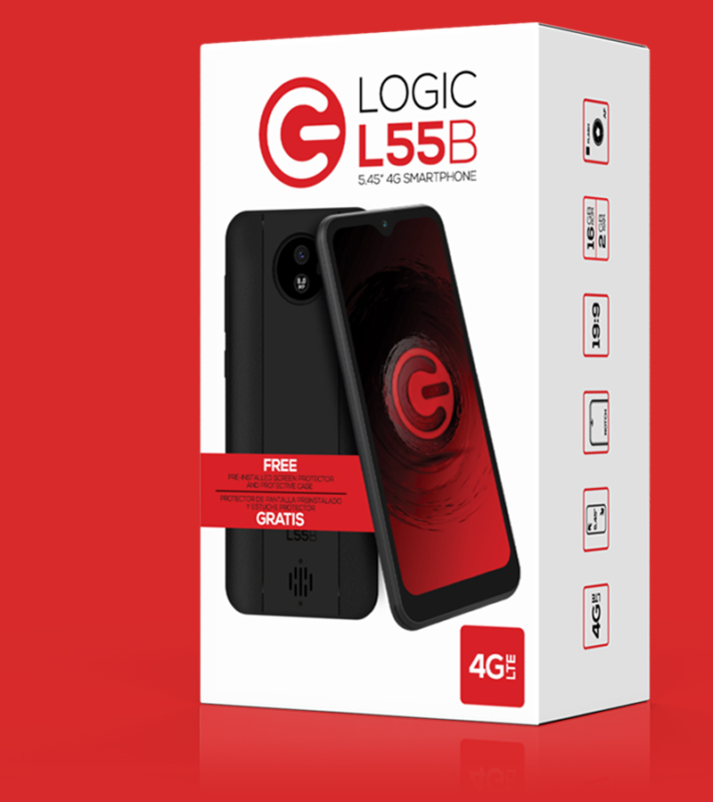 LOGIC | L55B SMARTPHONE 4G DE 5.45” CON PANTALLA NOTCH