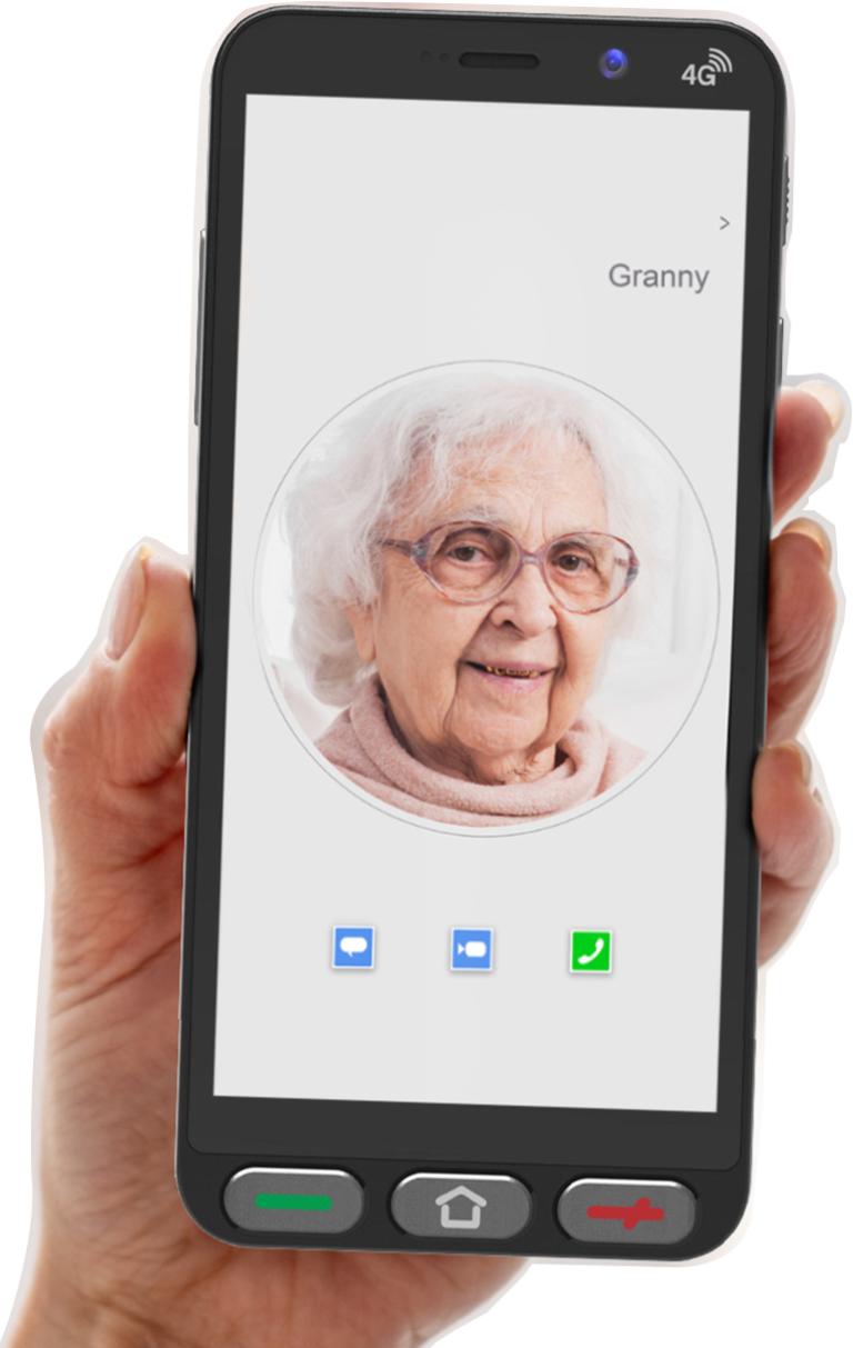 LOGIC | S57 SMARTPHONE 4G DE 5.7” CON TECLA SOS ESPECIAL