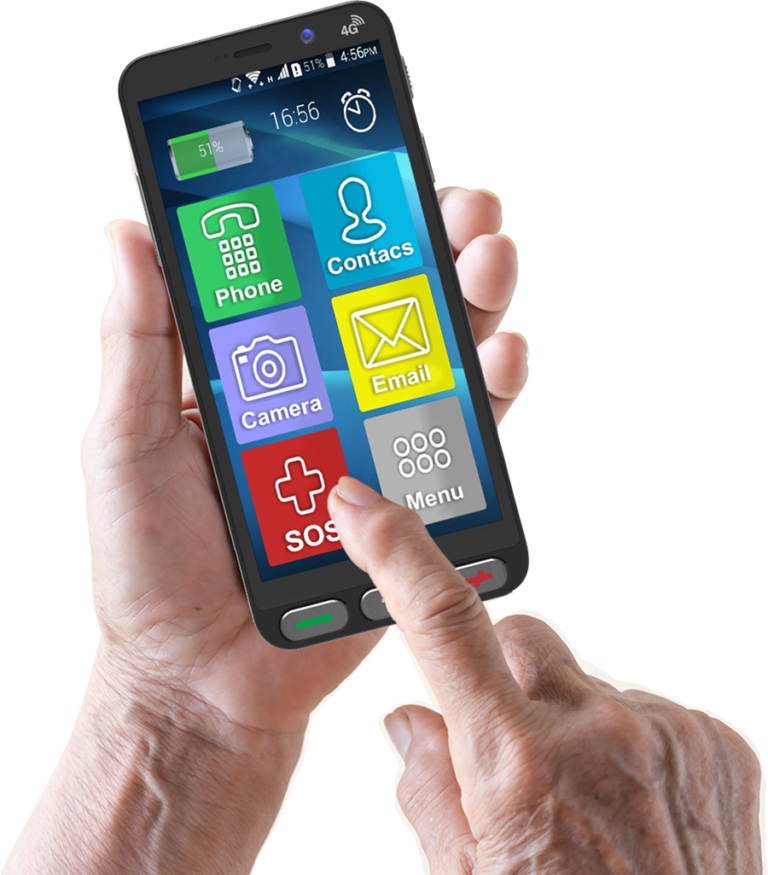 LOGIC | S57 SMARTPHONE 4G DE 5.7” CON TECLA SOS ESPECIAL