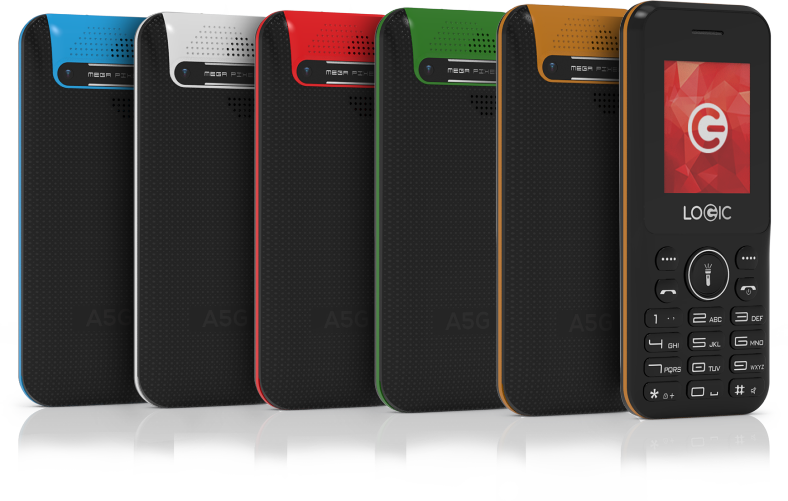 LOGIC | A5G TELÉFONO BÁSICO 3G CON CÁMARA DE 1.3 MP