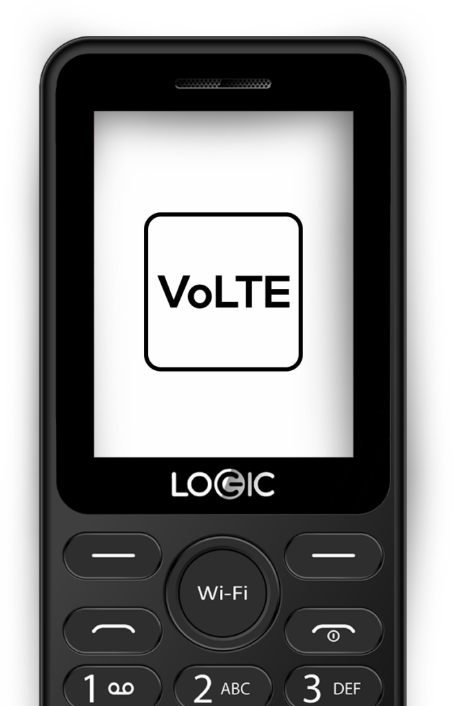 Logic B24W | Teléfono 4G con Doble SIM y Cámara VGA