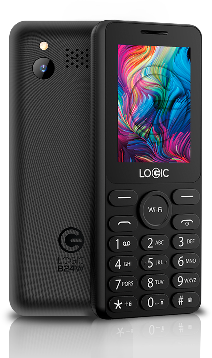 Logic B24W | Teléfono 4G con Doble SIM y Cámara VGA