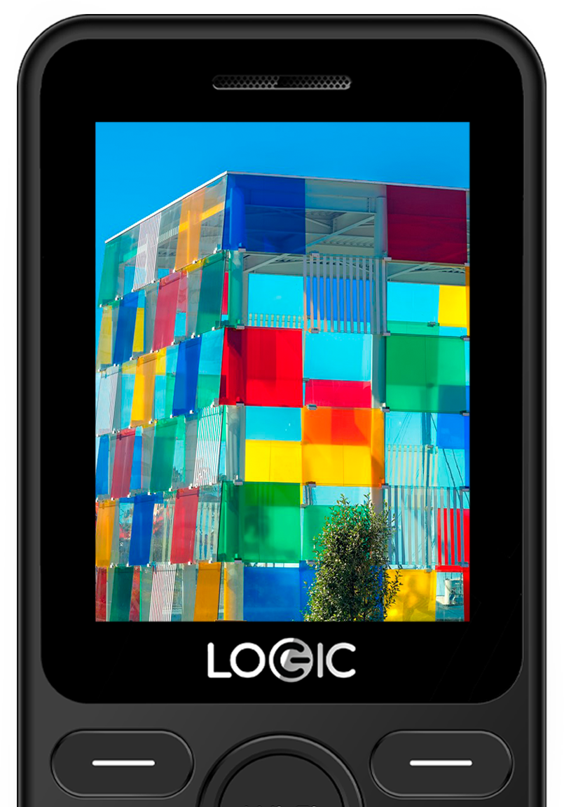 Logic B24W | Teléfono 4G con Doble SIM y Cámara VGA