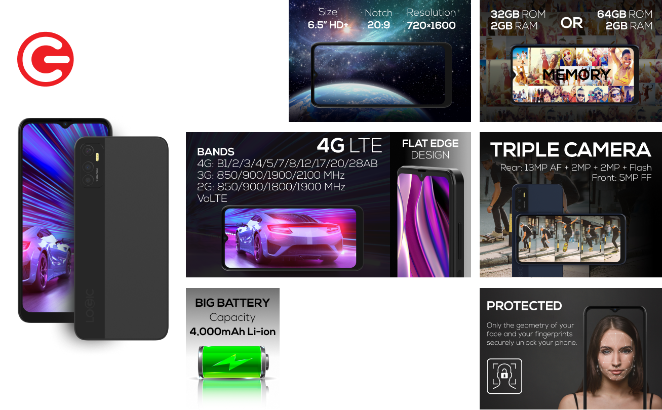 LOGIC Mobility | L65LITE – HIGHLIGHTS