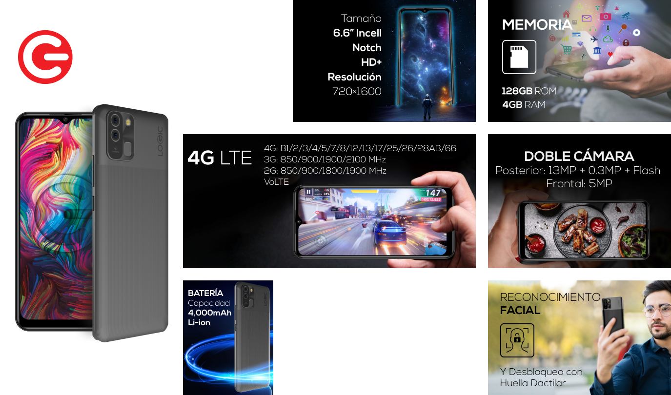 LOGIC Mobility | L66 LITE- HIGHLIGHTS