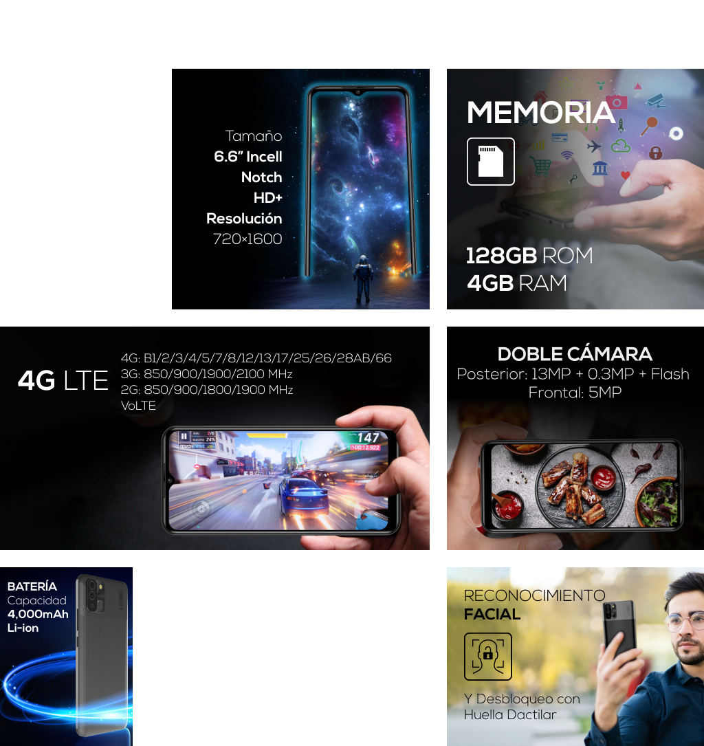 LOGIC Mobility | L66 LITE- HIGHLIGHTS