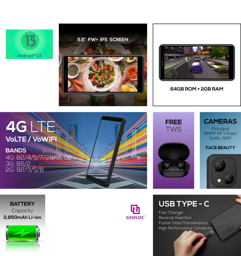 LOGIC Mobility | L55V PLUS