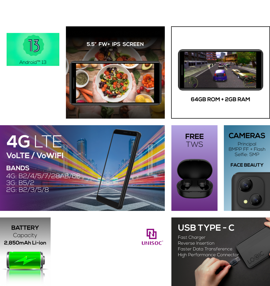 LOGIC Mobility | L55V PLUS